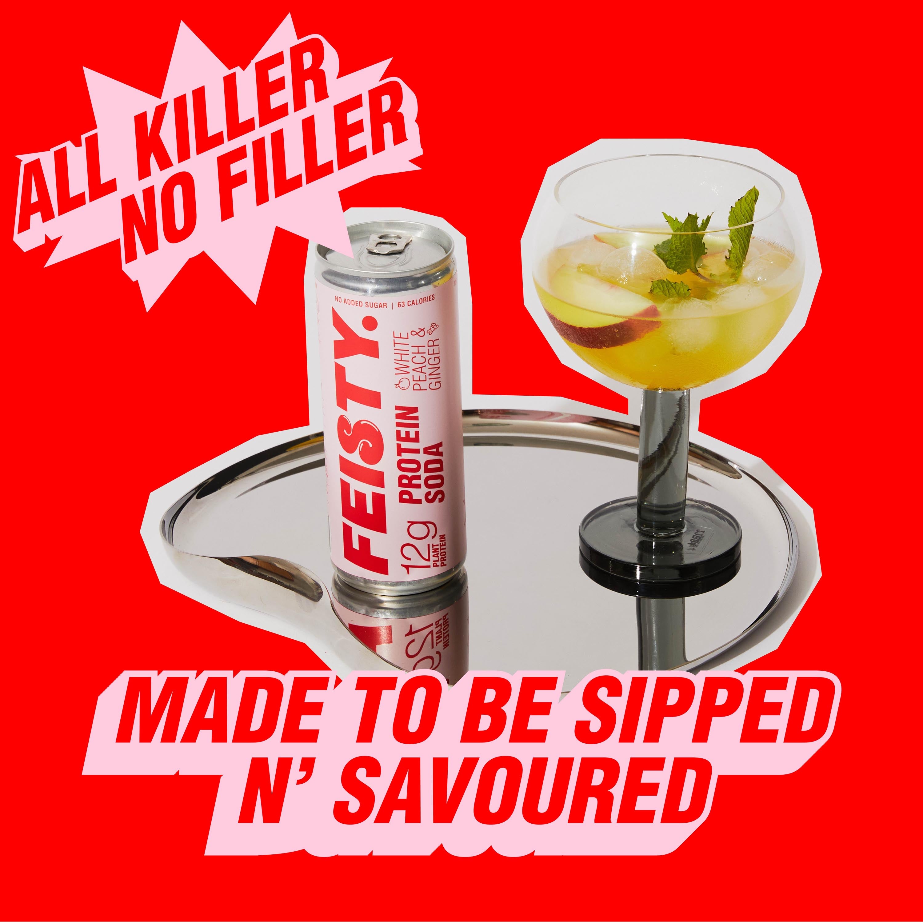 Feisty - Protein Soda – Feisty Drinks